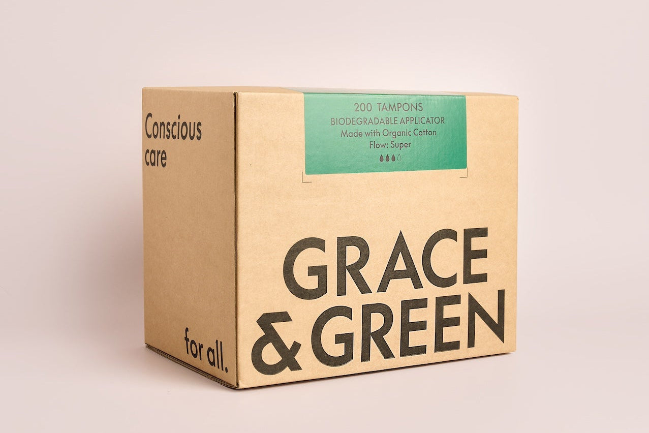 Bulk period products for businesses – Grace & Green
