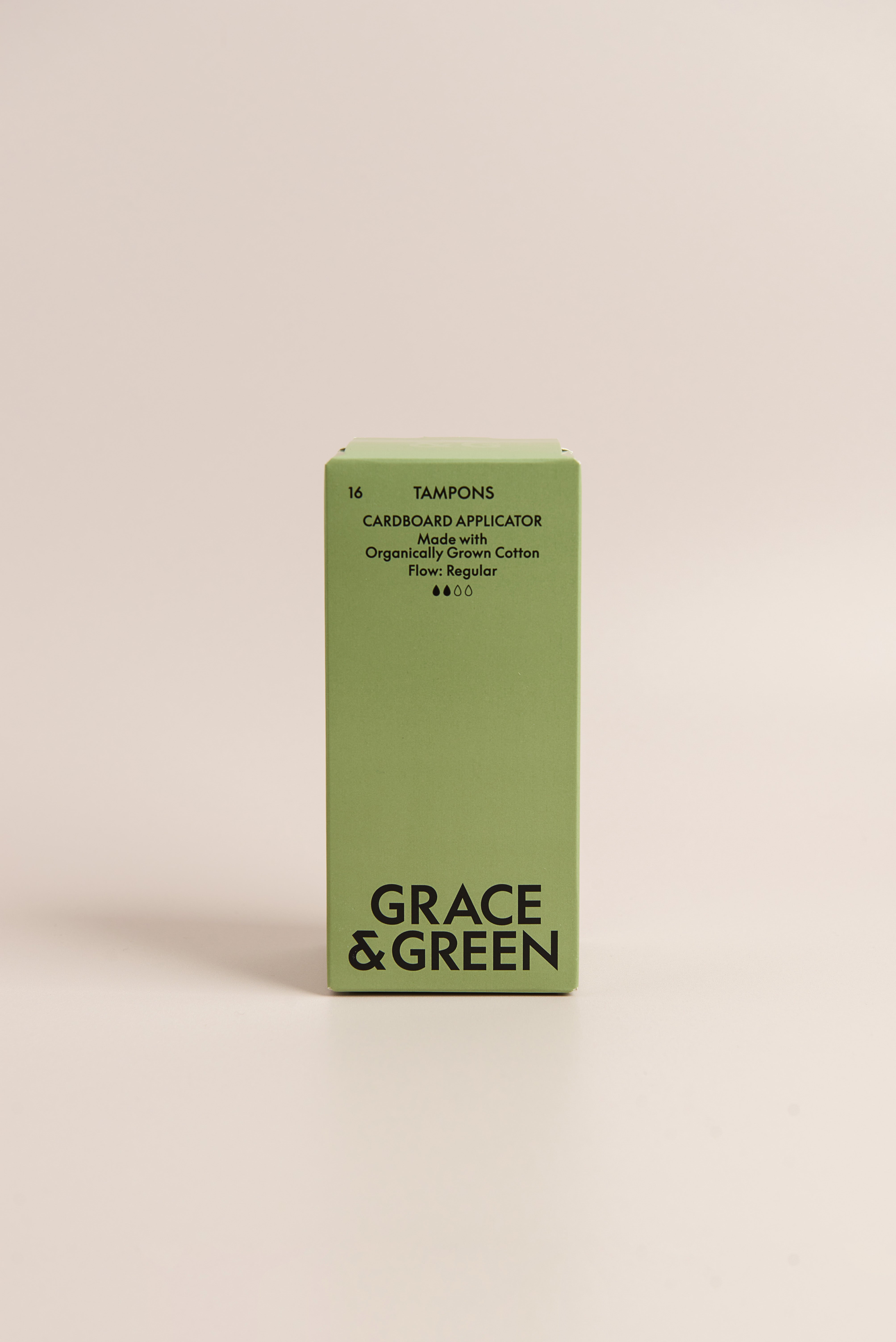 Grace & Green Organic Cotton Biodegradable Applicator Regular ...